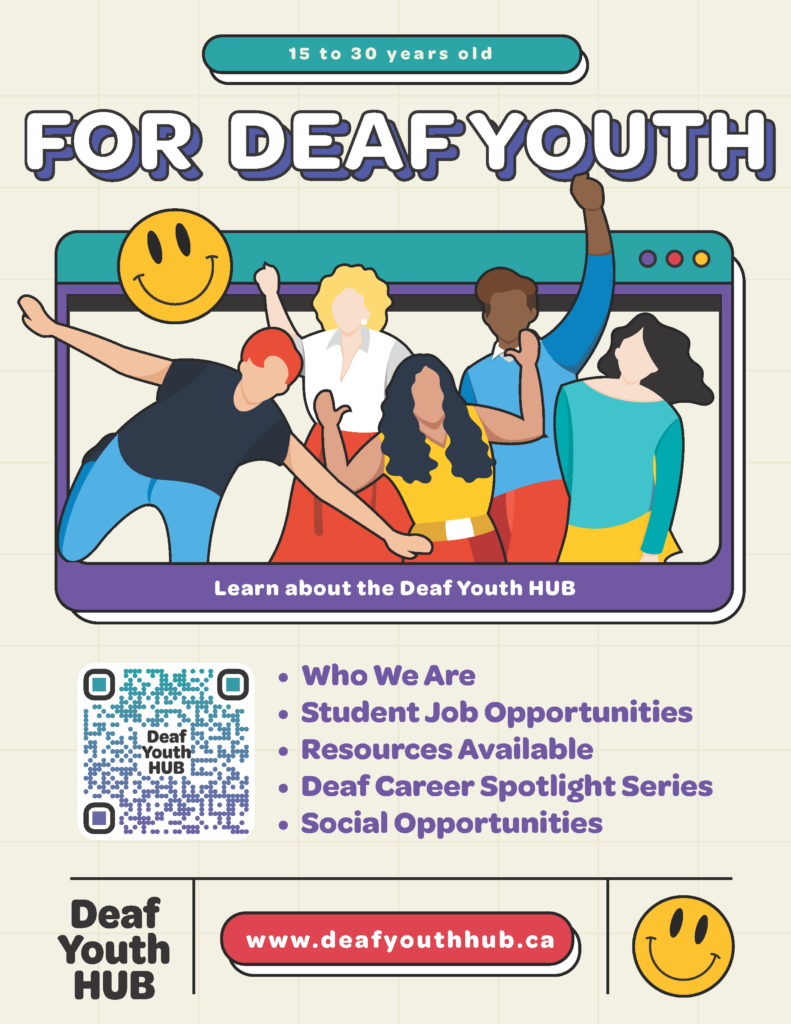 Deaf Youth HUB - Deaf Youth HUB Poster